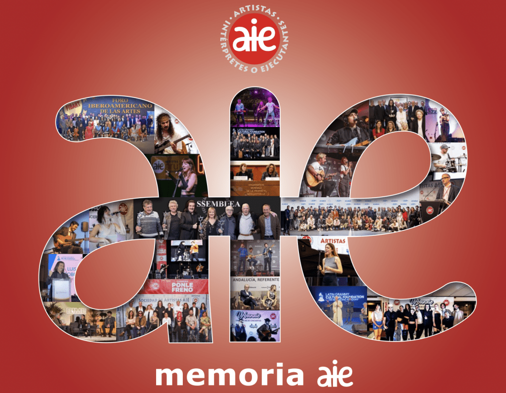 AIE publica su Memoria de 2023 - AIE Sociedad de Artistas Intérpretes o ...